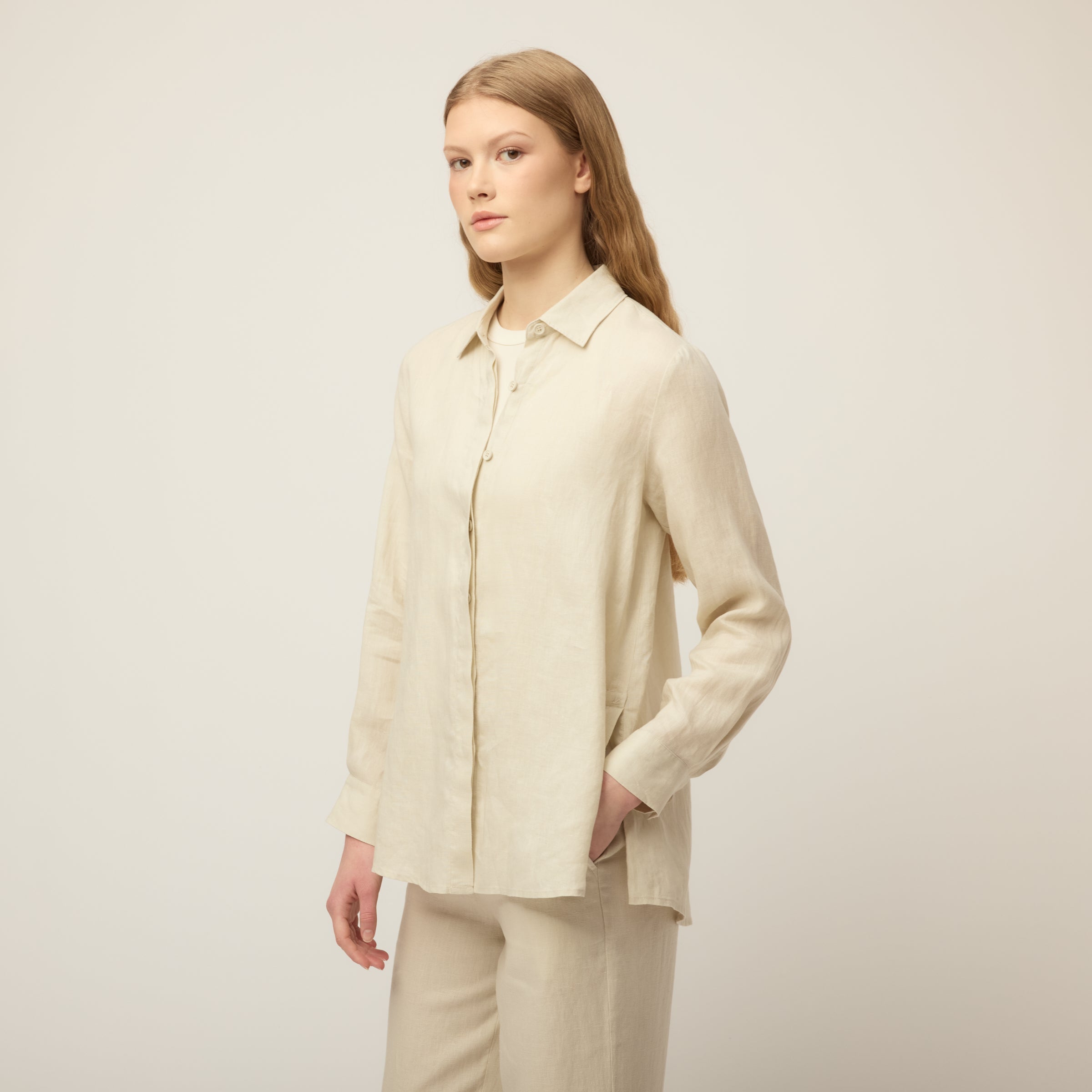 Linen Side Open Shirt – Tilley United Kingdom